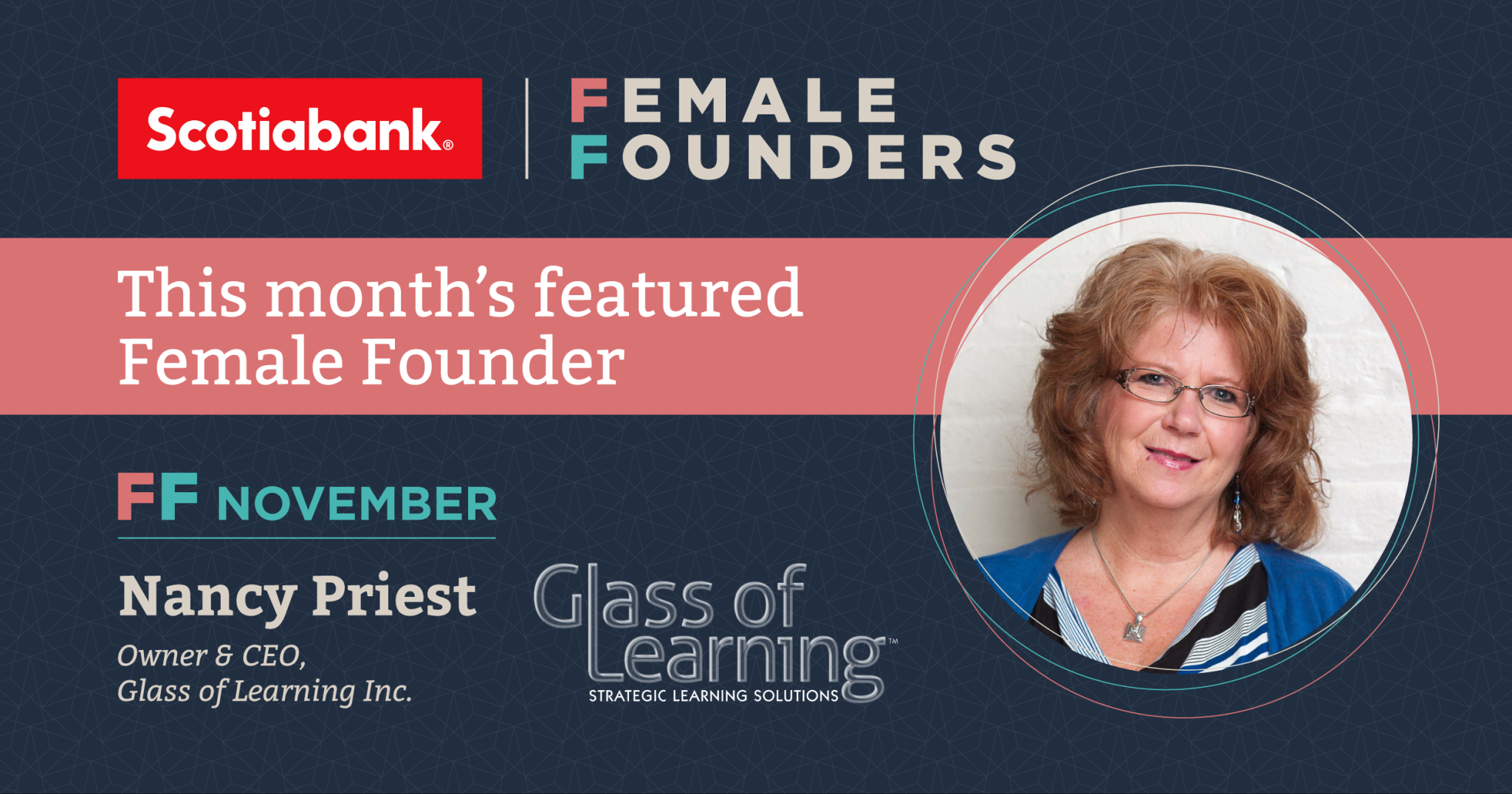 Female Founder: (November) Nancy Priest - Greater KW Chamber of Commerce